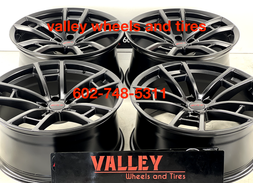 20" OEM FACTORY DODGE SCAT PACK WHEEl rims SET OF 4 5x115 satin black ...