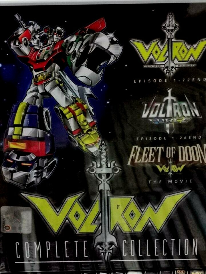 DVD Voltron Complete Collection Episode 1-98 End + Movie English Dubbed & Subbed | eBay