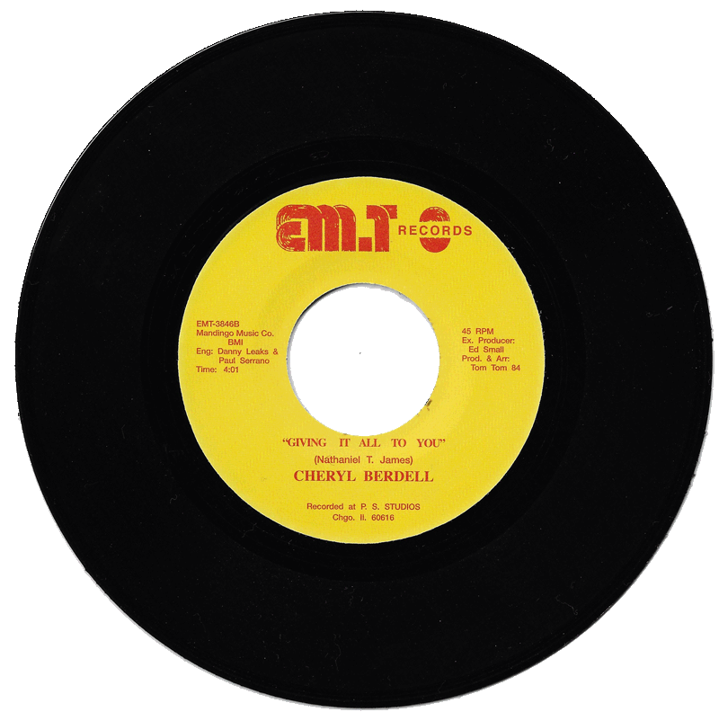 Cheryl Berdell Giving It All To You / Same Northern Soul Reissue Listen ...