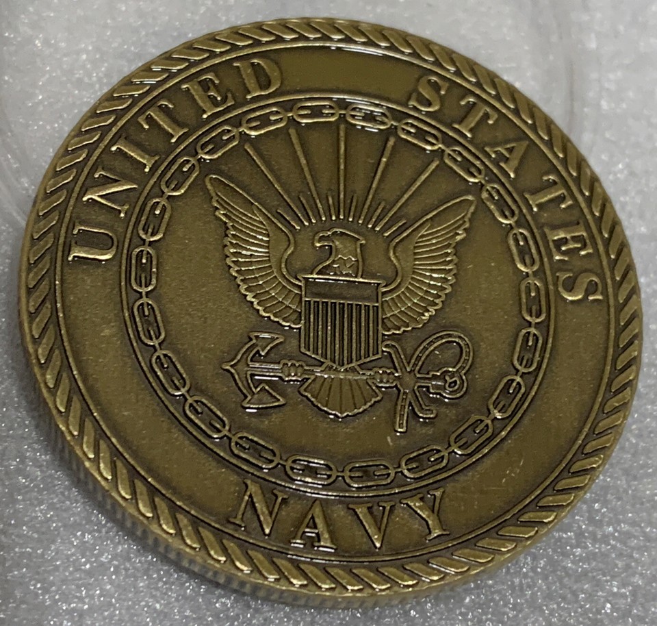 * RARE U.S. NAVY POPEYE THE SAILOR MAN CHALLENGE COIN US Navy Proud | eBay
