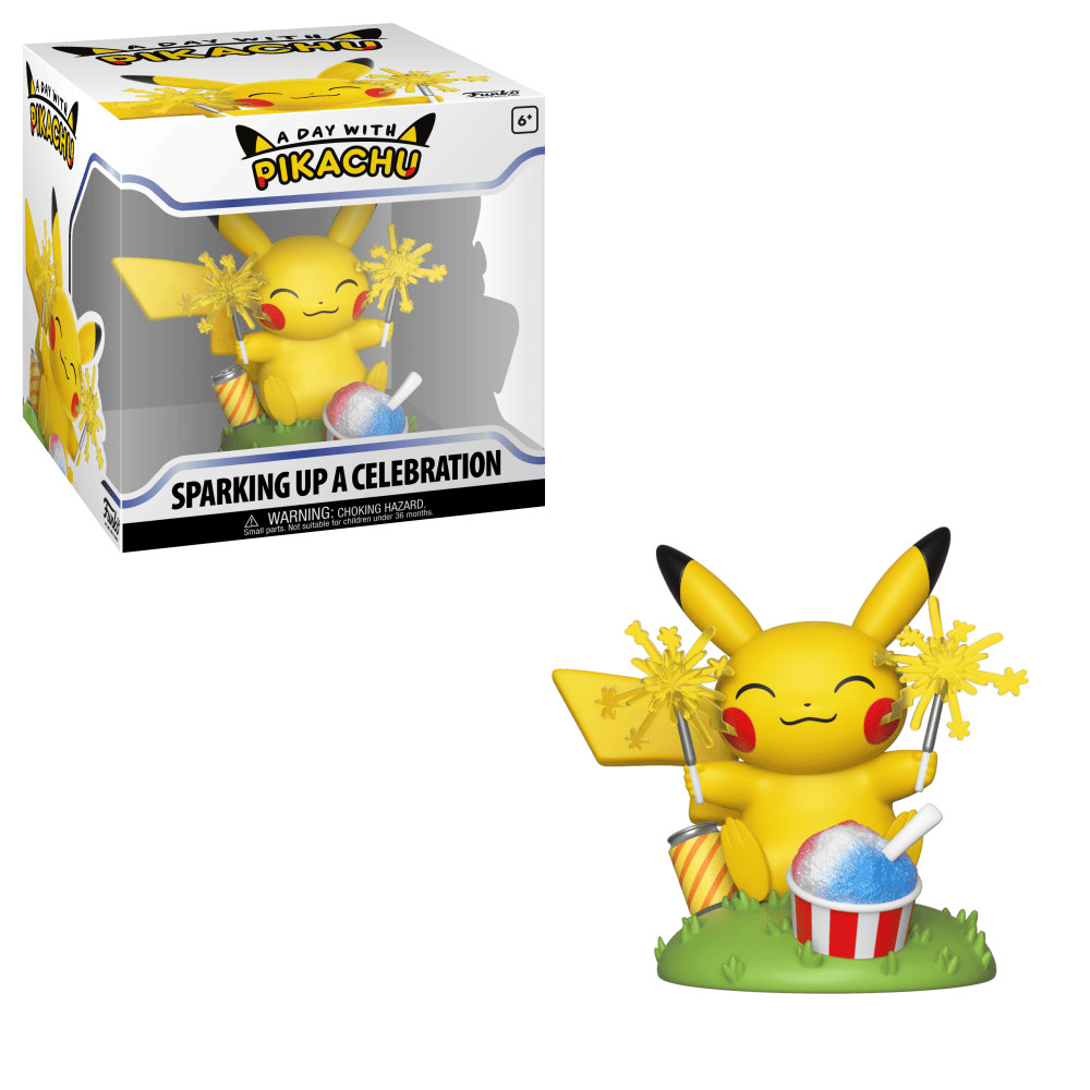 Funko Vinyl Figure-Other: Pokémon - Pikachu Sparking Up A Celebration ...