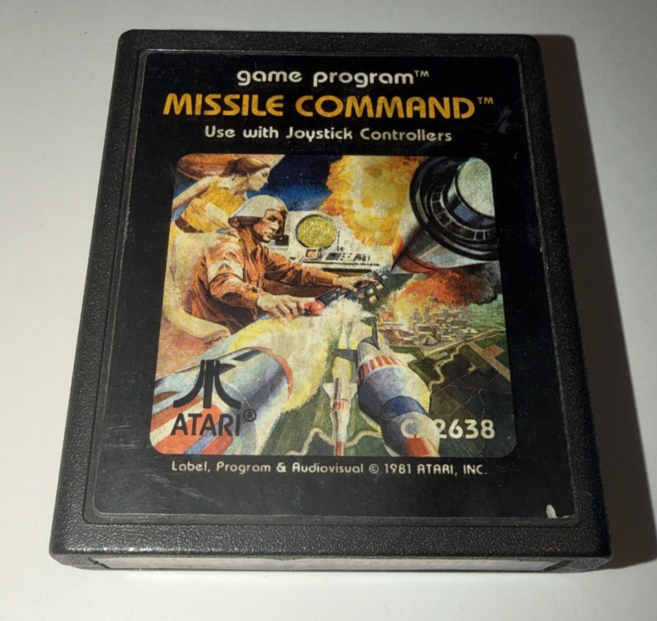 Missile Command (Atari 2600, 1981) Cleaned & Tested | eBay