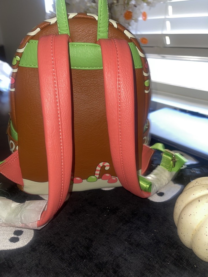 Disney Gingerbread Loungefly Mini Backpack Mickey And MinnieChristmas ...