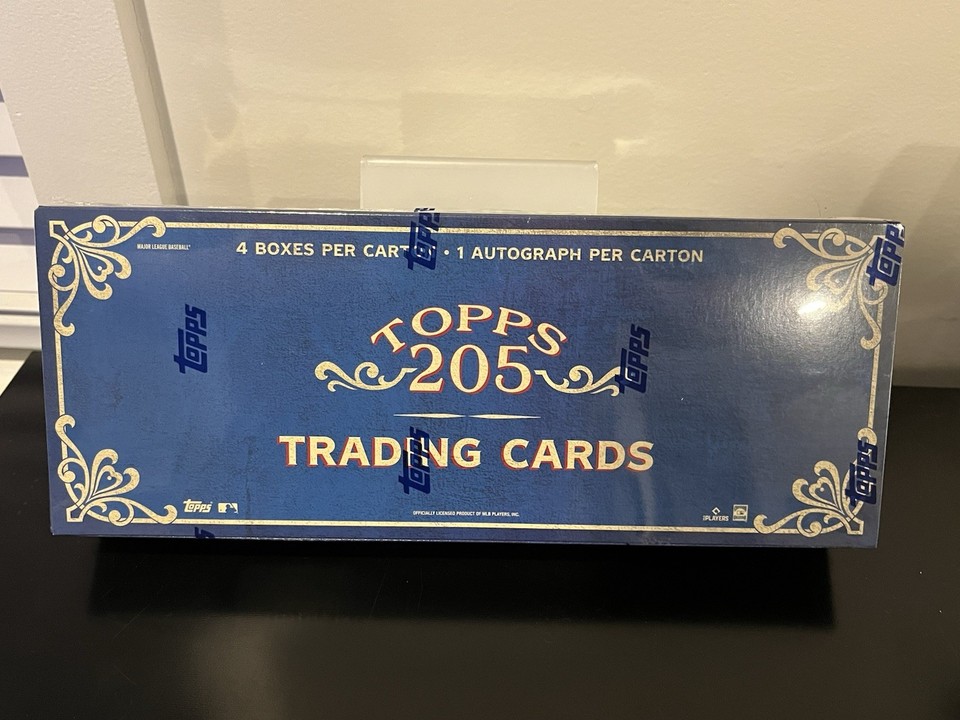 2025 Topps T205 - Four-Box Carton New Sealed (32 Parallels/1 AUTO ...