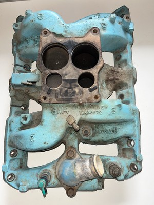 1969 GTO JUDGE FIREBIRD TRANS AM RAM AIR III QUADRAJET INTAKE MANIFOLD ...
