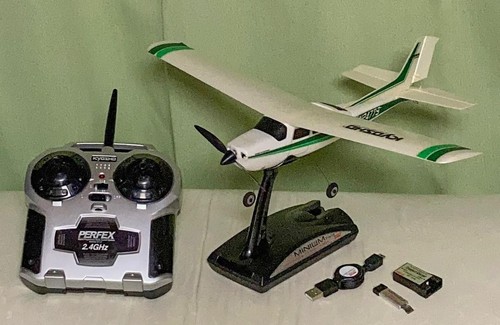 Kyosho Minium Cessna Rc Airplane Flight Set Micro Electric Plane W ...