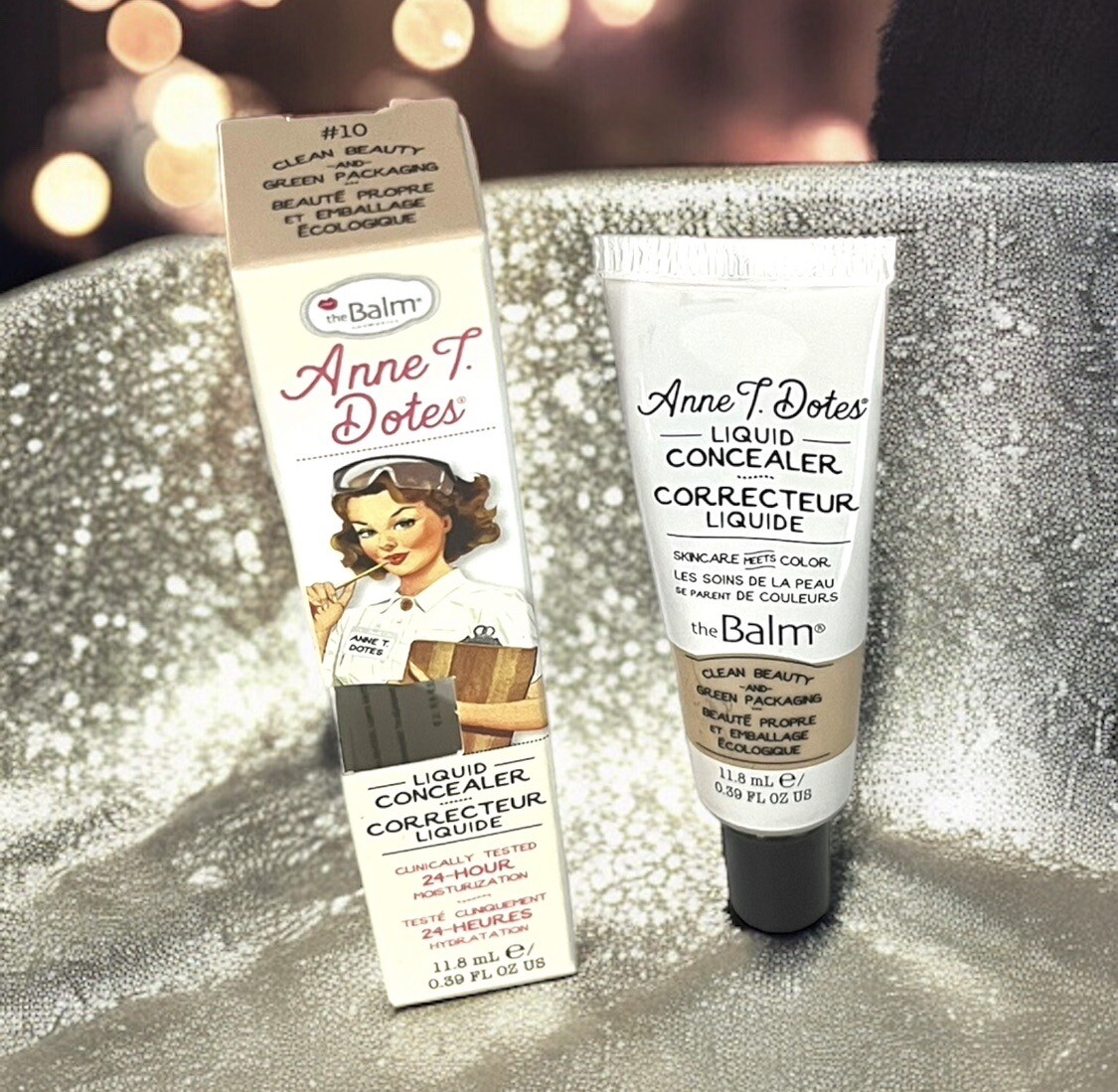 TheBalm Anne T. Dotes Liquid Concealer 0.39 fl oz In Shade #10 New In ...