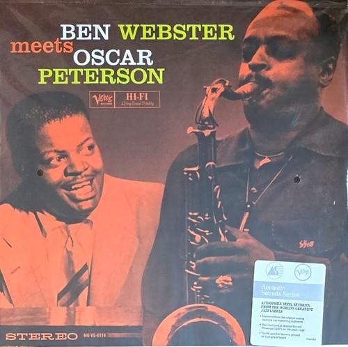 BEN WEBSTER / OSCAR PETERSON BEN WEBSTER MEETS OSCAR PETERSON -180-GRAM ...