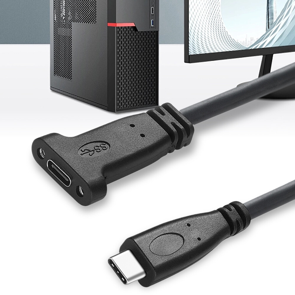 0.2M USB 3.1 Type C To Type C Extension Cable Convenient for Desktop ...