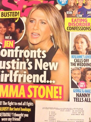 Star Magazine Jennifer Aniston Roseanne June 18, 2018 070718nonrh | eBay