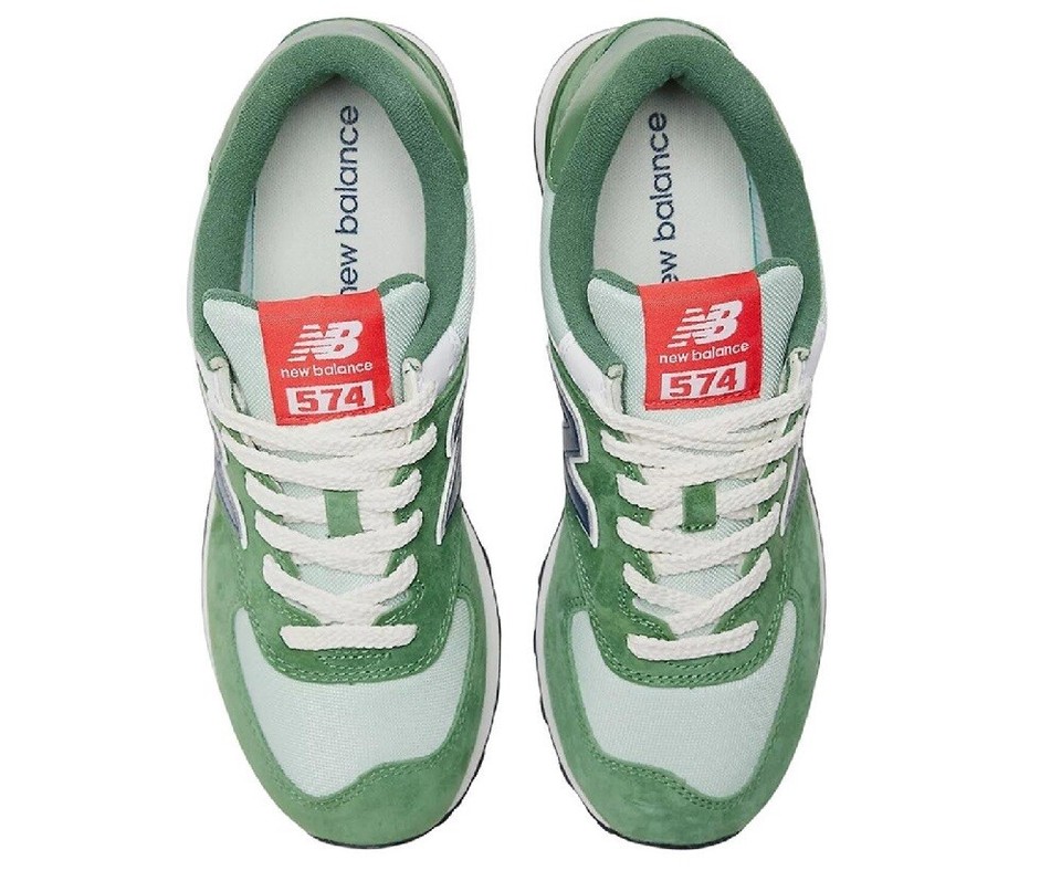 SCARPE NEW BALANCE ML574 ML U 574 UOMO DONNA NB PELLE SHOES BLU 41 42 ...