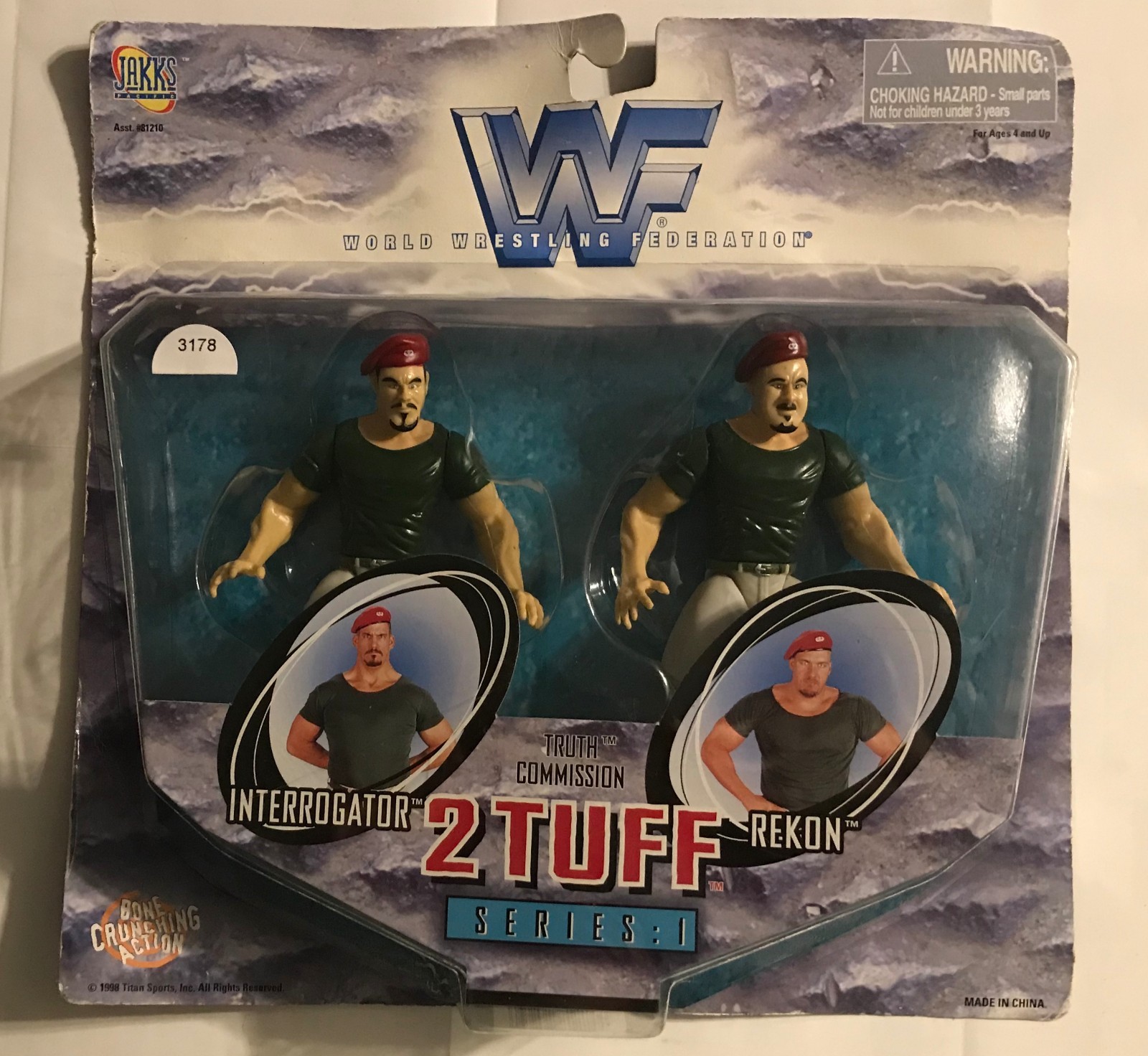 1998 WWF/WWE 2 TUFF SERIES:1 TRUTH COMMISSION - INTERROGATOR / REKON ...