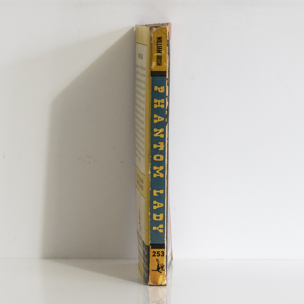 WILLIAM IRISH (Cornell Woolrich) Phantom Lady - 1947 Pocket Book #253 ...