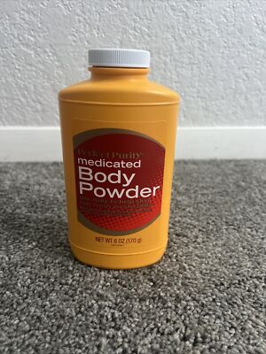 Perfect Purity Medicated Body Powder w Cornstarch 6oz Keeps Skin Fresh ...