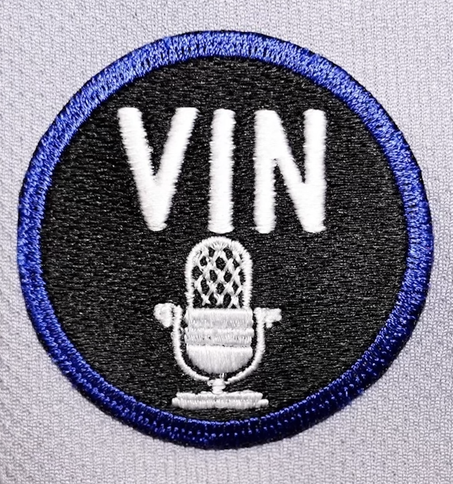 Vin Scully Memorial PATCH - LA DODGERS Los Angeles Microphone Iron on ...
