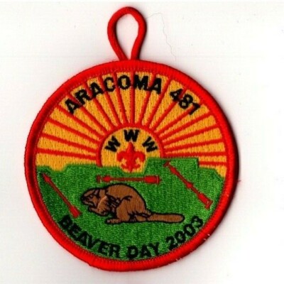 Aracoma Lodge 481 Black Warrior Council, Alabama 2003 Beaver Day | eBay