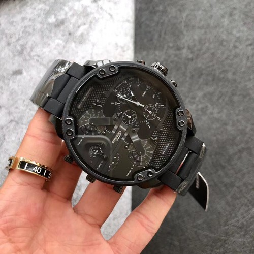 Diesel DZ7396 Mr. Daddy 2.0 Men Wristwatch - Black for sale online | eBay