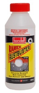 Bondall RANEX RUSTBUSTER RUST CONVERTER 500ml Stain Remover & Cleaner ...