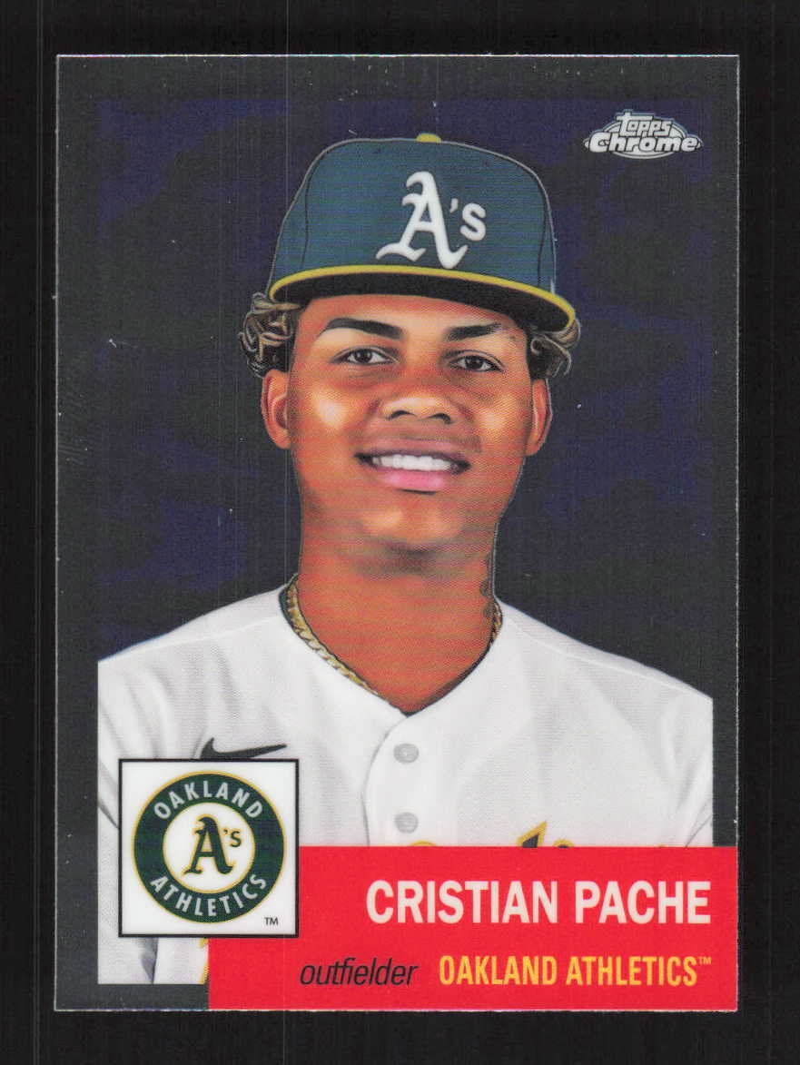 Christian Pache 2022 Topps Chrome Platinum Anniversary Oakland ...