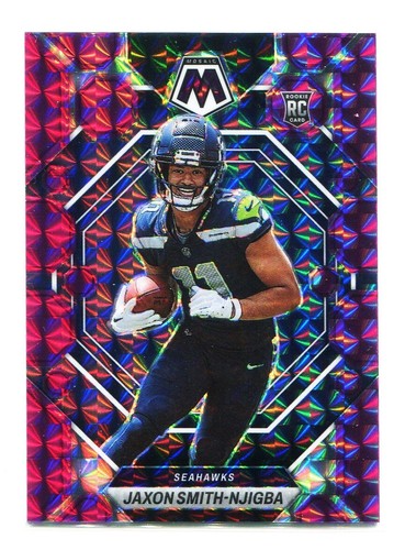 2023 Panini Mosaic Purple 21/49 Jaxon Smith-Njigba, Rookie #331 Seattle ...