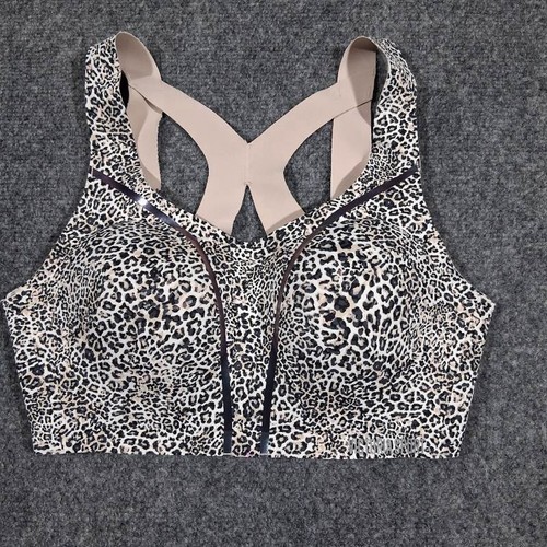 Victoria's Secret Victoria Sport "Angel Max" Leopard Print Sports Bra ...