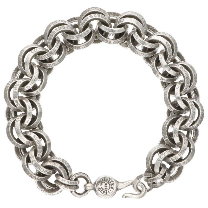 Chrome Hearts Chrome Hearts 2 Double B Ring Double B Ring Silver ...