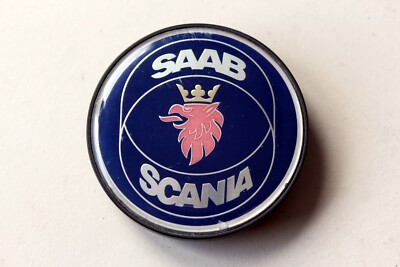 Rare OEM Original SAAB SCANIA 4566311 Alloy Wheel Center Plastic Cap ...
