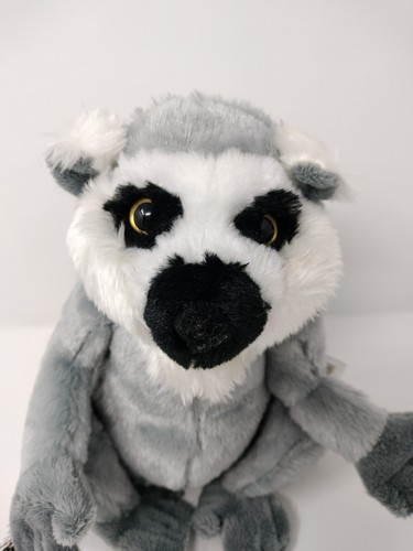 Ganz Webkinz Ringtail Lemur 8in Plush Pet Toy Sealed Code Tag Pre-Owned ...