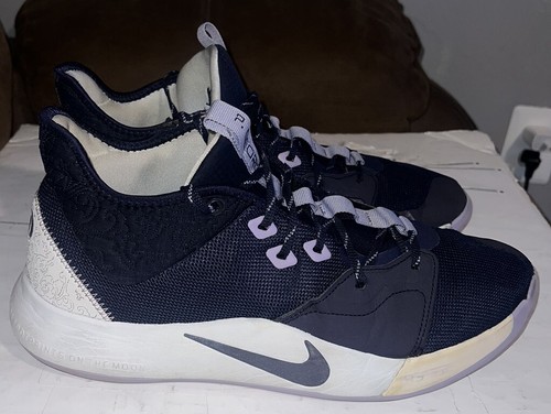 Nike PG 3 Paul George Blue/White AO2607-001 Mens Size 13 Sneakers Shoes ...