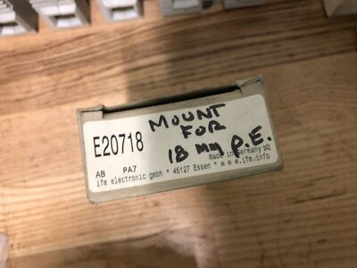 IFM ELECTRONIC GMBH 18.5MM SENSOR BRACKET MOUNTING SET E20718 *NEW ...