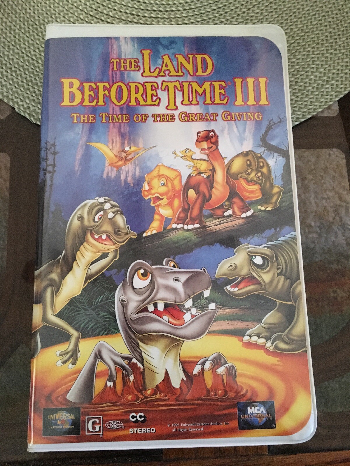 The Land Before Time III: The Time of Great Giving (VHS, 1995 ...