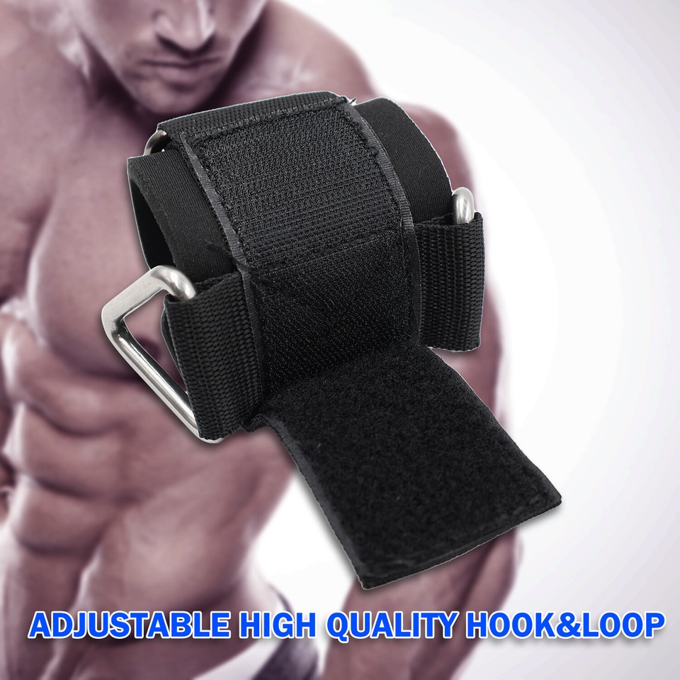 Adjustable Wrist Cuffs Neoprene Padded Straps for Cable Machines ...