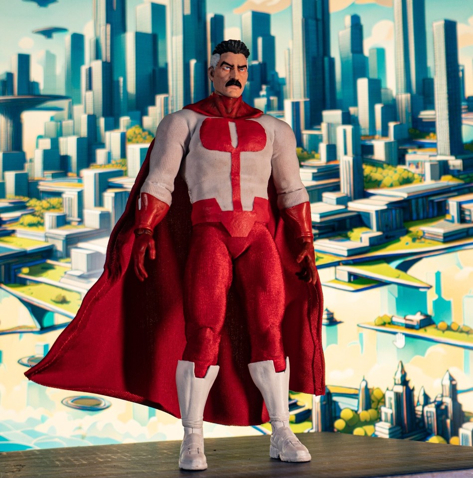 Custom Omni man action figure Mezco Style 1/12 Invincible Superhero | eBay