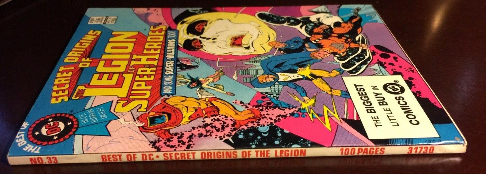 DC The Best Blue ribbon digest-Secret Origins Legion Super-Heroes Feb ...
