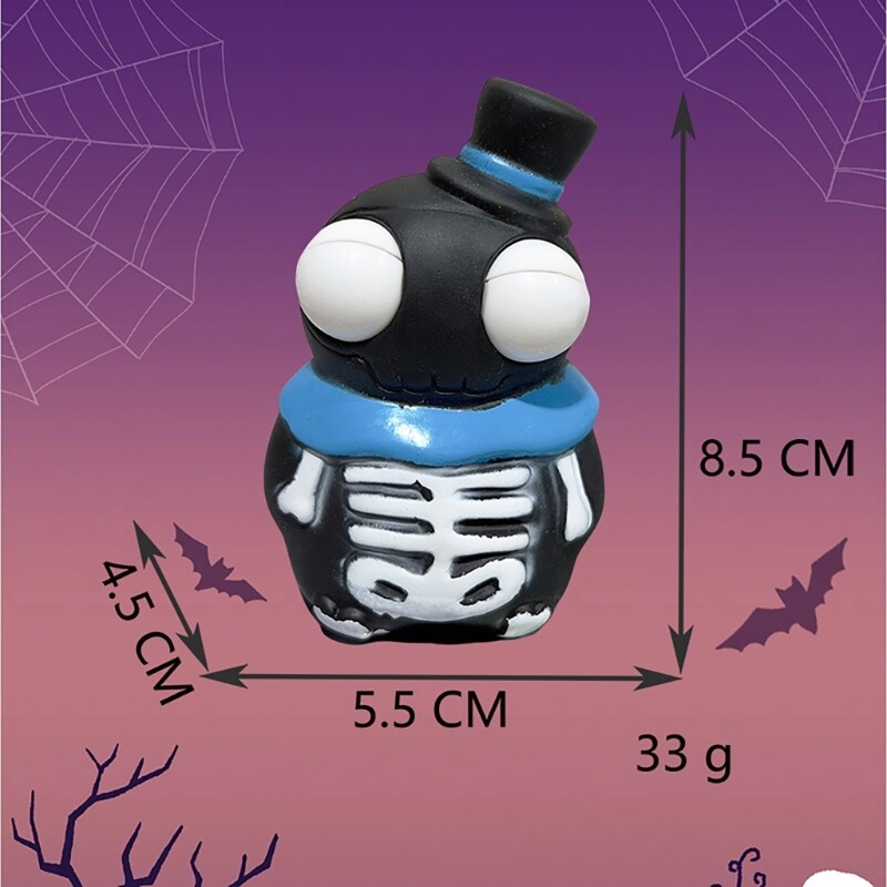 Lovely Eyes Popping Prank Funny Cartoon Toy for Men Women Skeleton | eBay