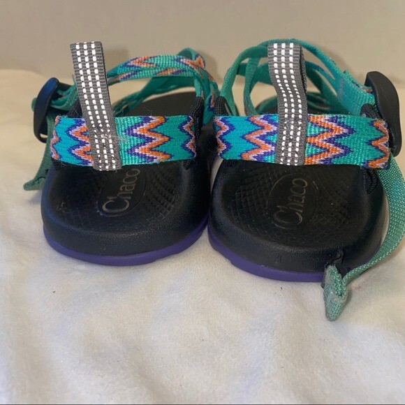 Chaco Girls ZX2 Classic Athletic Sandal rainbow Multi Color Junior ...