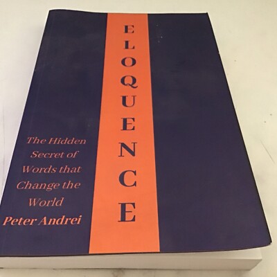 Peter Andrei Eloquence (Paperback) Speak for Success | eBay