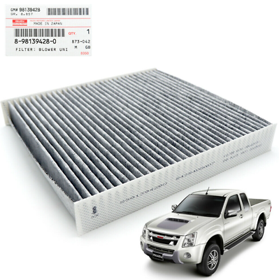 Genuine Cabin Air Flow Filter White For 2011-2018 Isuzu Dmax D-max ...