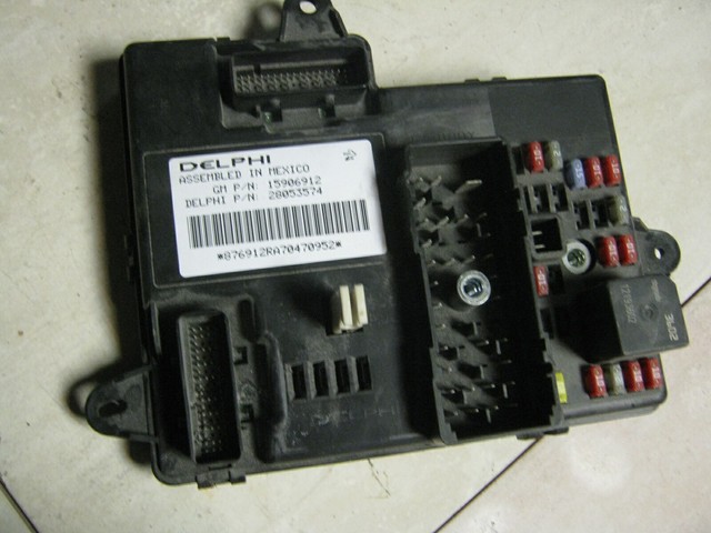 2007 Chevrolet Cobalt Body Control Module BCM 15906912 for sale online ...