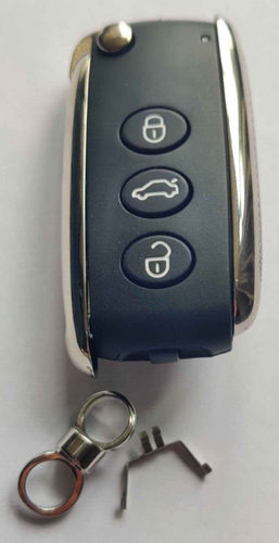 NEW 3 BUTTON REMOTE KEY FOB SHELL for BENTLEY CONTINTENTAL GT FLYING ...
