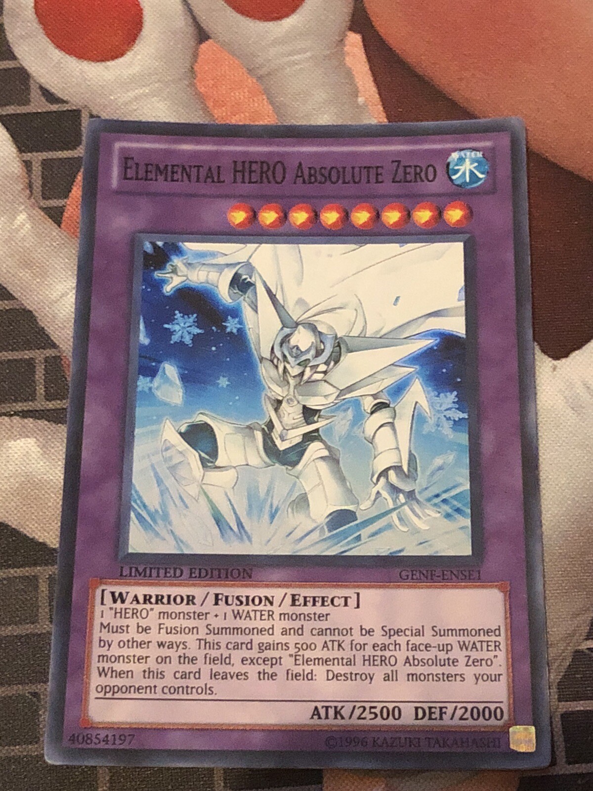 Yu-Gi-Oh! TCG Elemental HERO Absolute Zero Generation Force Special ...