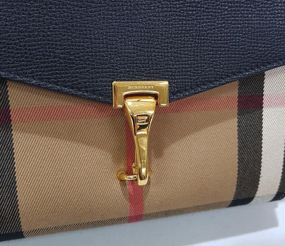 Burberry House Check Macken Crossbody Bag 105547801 | eBay