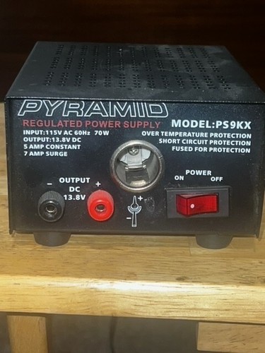 Pyramid PS-9KX 70-Watt Universal Regulated Power Supply Cigarette ...