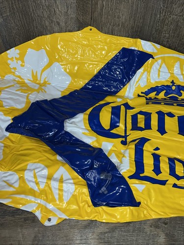 CORONA LIGHT BEER POOL INFLATABLE FLIP FLOP 32" LONG BAR MANCAVE ...