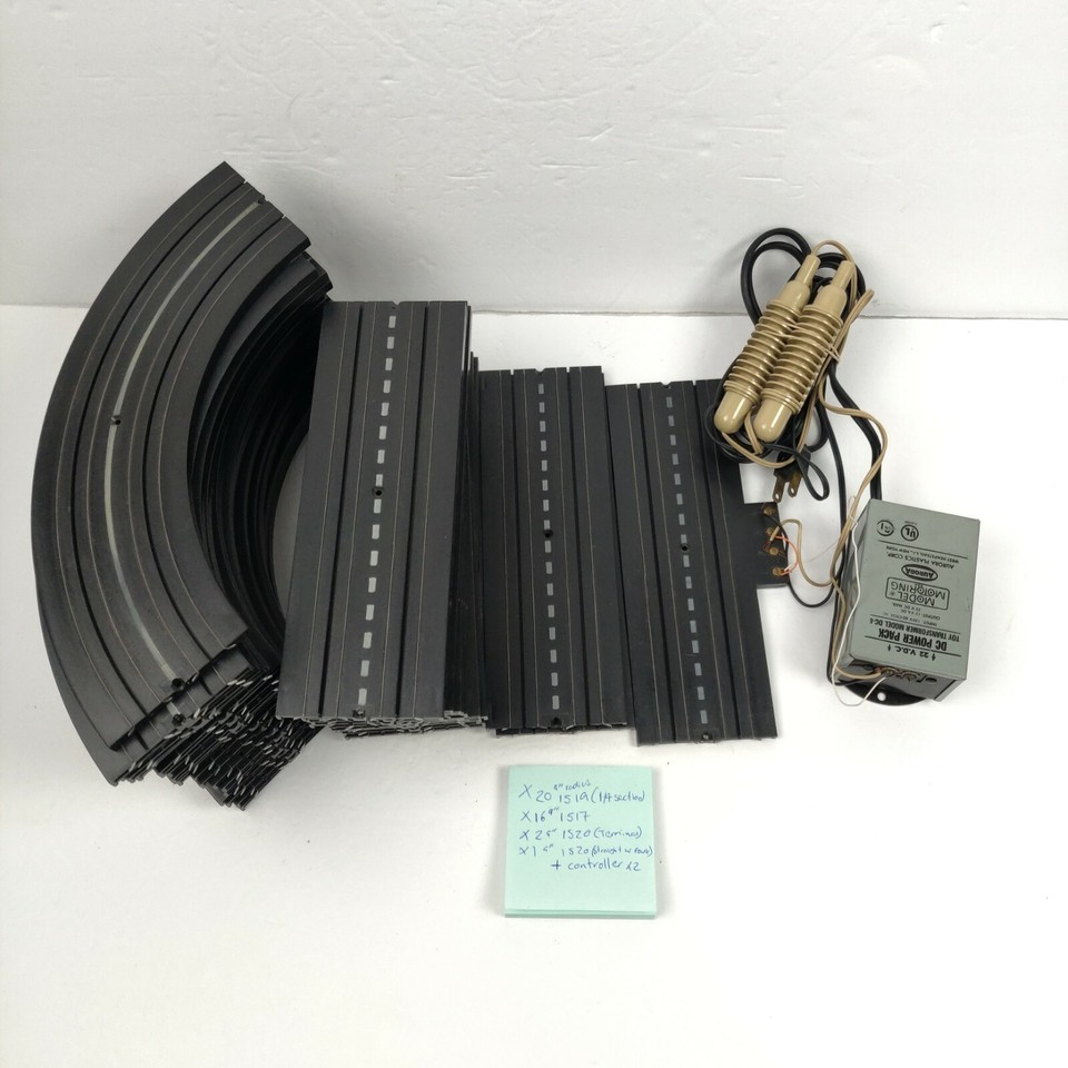 Vintage Aurora Thunderjet 500 LARGE LOT, AFX, SLOT CARS, Track & MORE ...