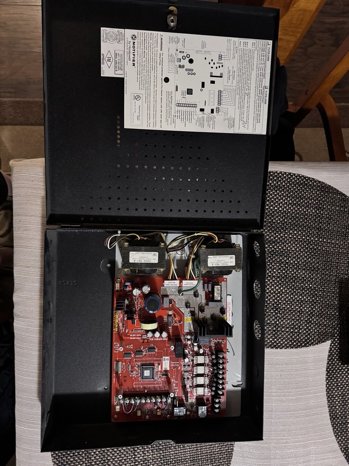 Pre-Owned Notifier FCPS-24S8 Booster Panel, NAC Panel, Power Supply ...