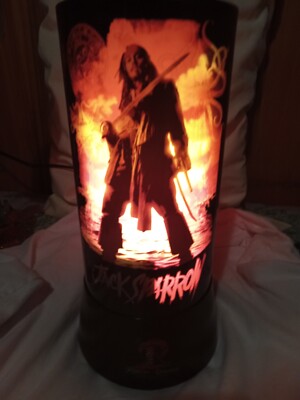 JOHNNY DEPP PIRATES OF THE CARIBBEAN JACK SPARROW MOTION LIGHT LAMP ...