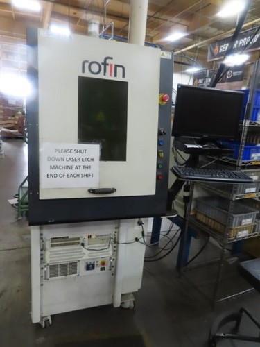 2011 Rofin Marking Laser LME-RM/LT 25 Watt 3 Axis Electrics: 220 Volt / 60 Cycle | eBay