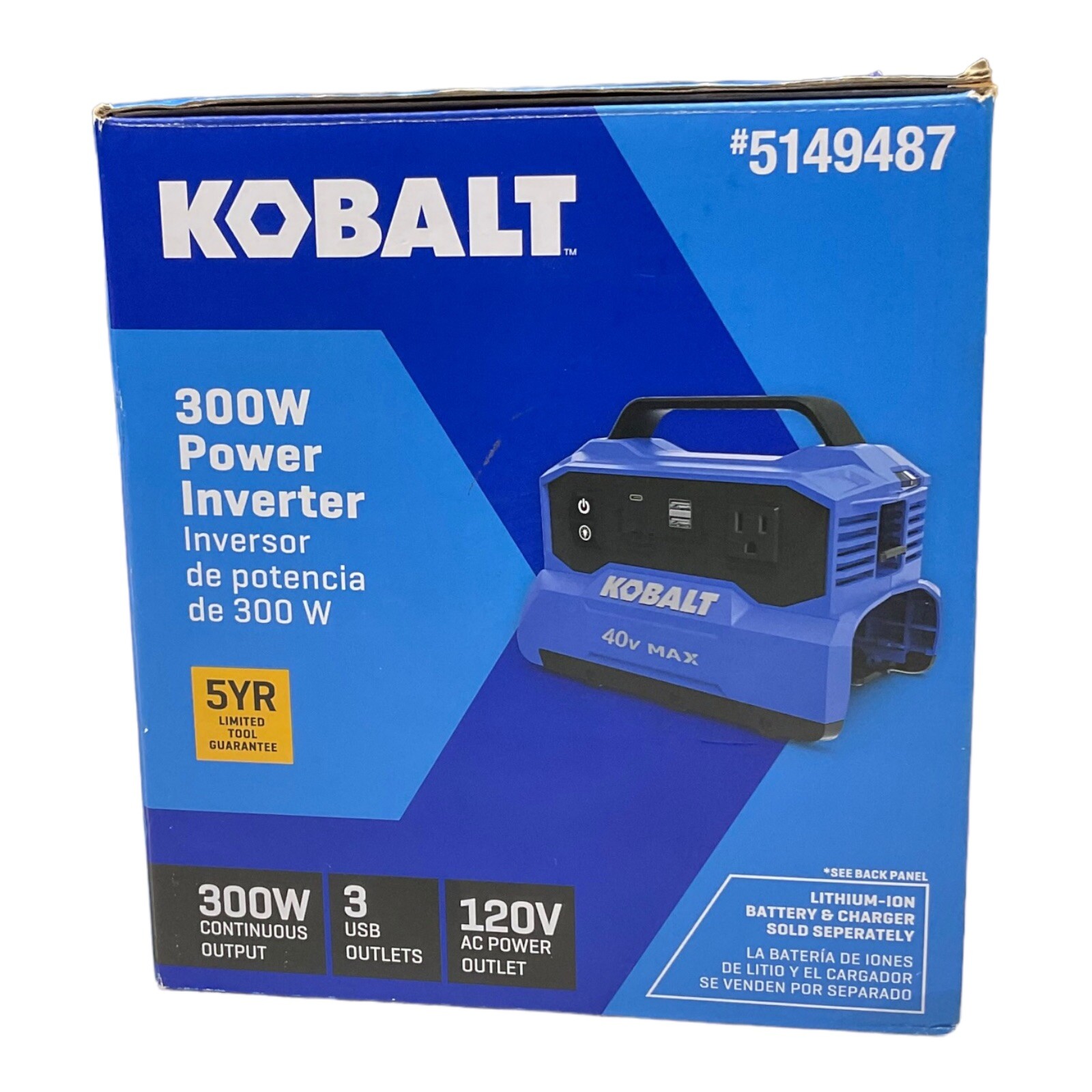 Kobalt Gen4 300-Watt Portable Power Station | eBay