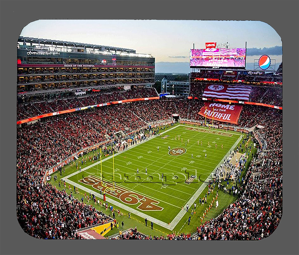 Levi's Stadium San Francisco 49ers Mouse Pad Item#1176 | eBay